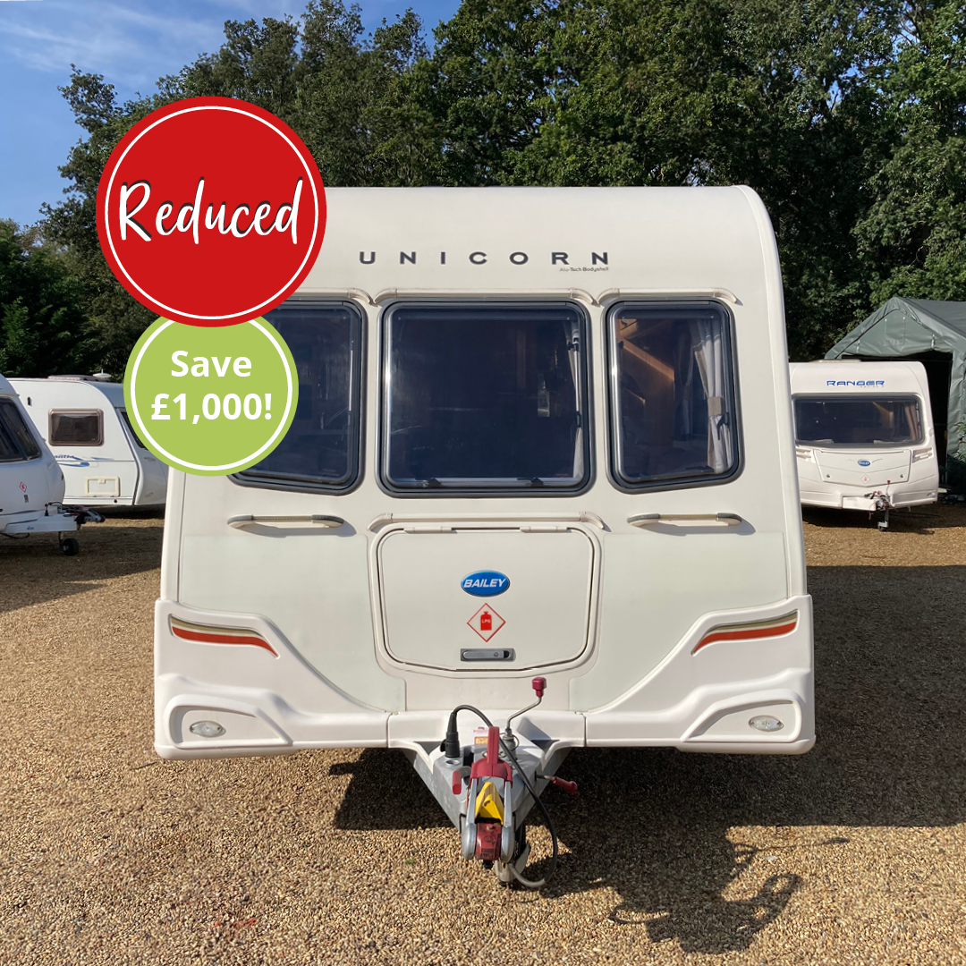 Bailey Unicorn Seville - Large End Washroom - Norfolk Caravan Sales